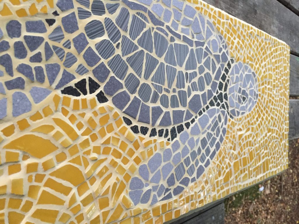 ‘Tom the Turtle’ Mosaic – Wild Geckos Mosaics & Designs