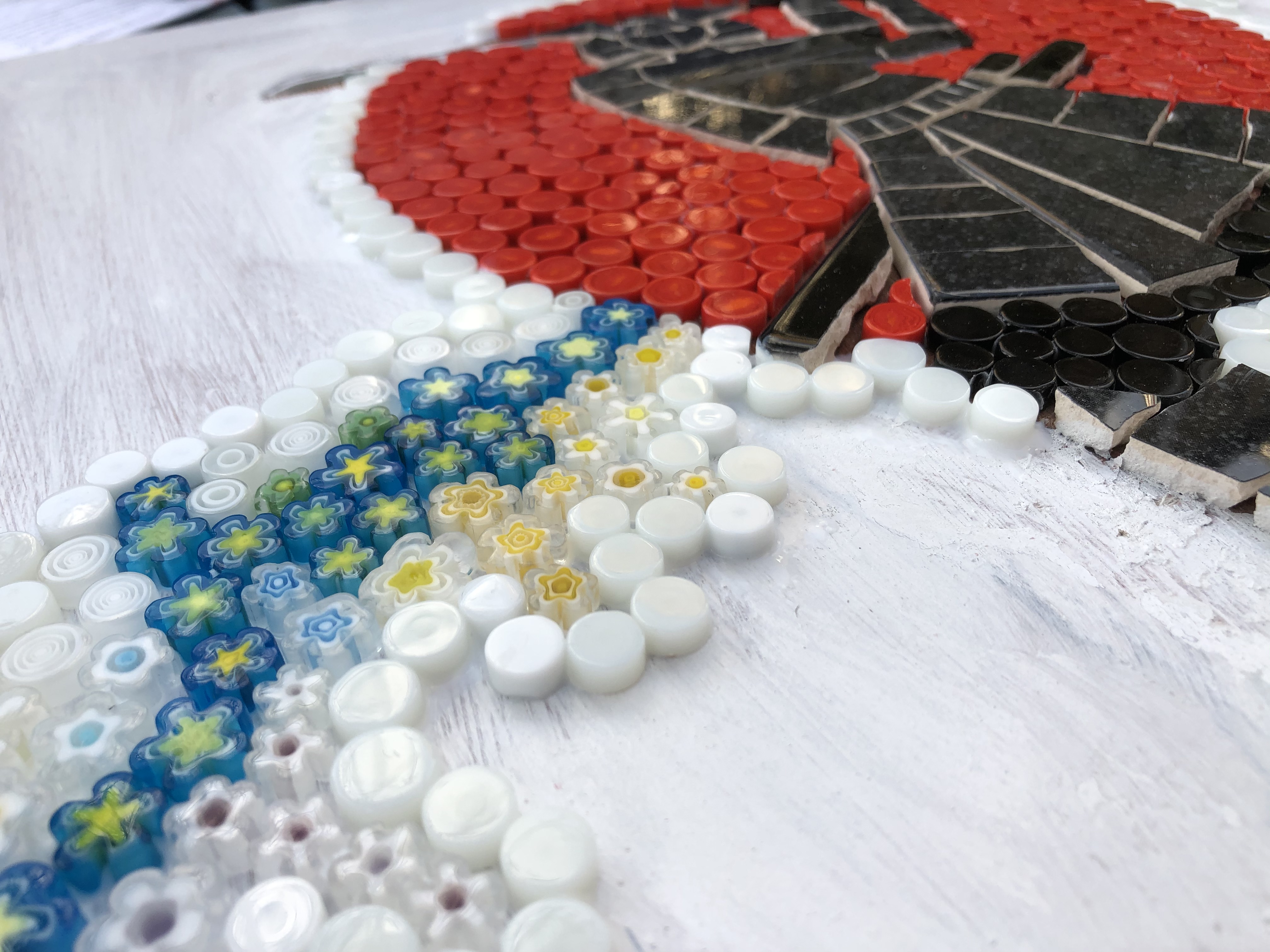 Samurai Mosaic – Wild Geckos Mosaics & Designs